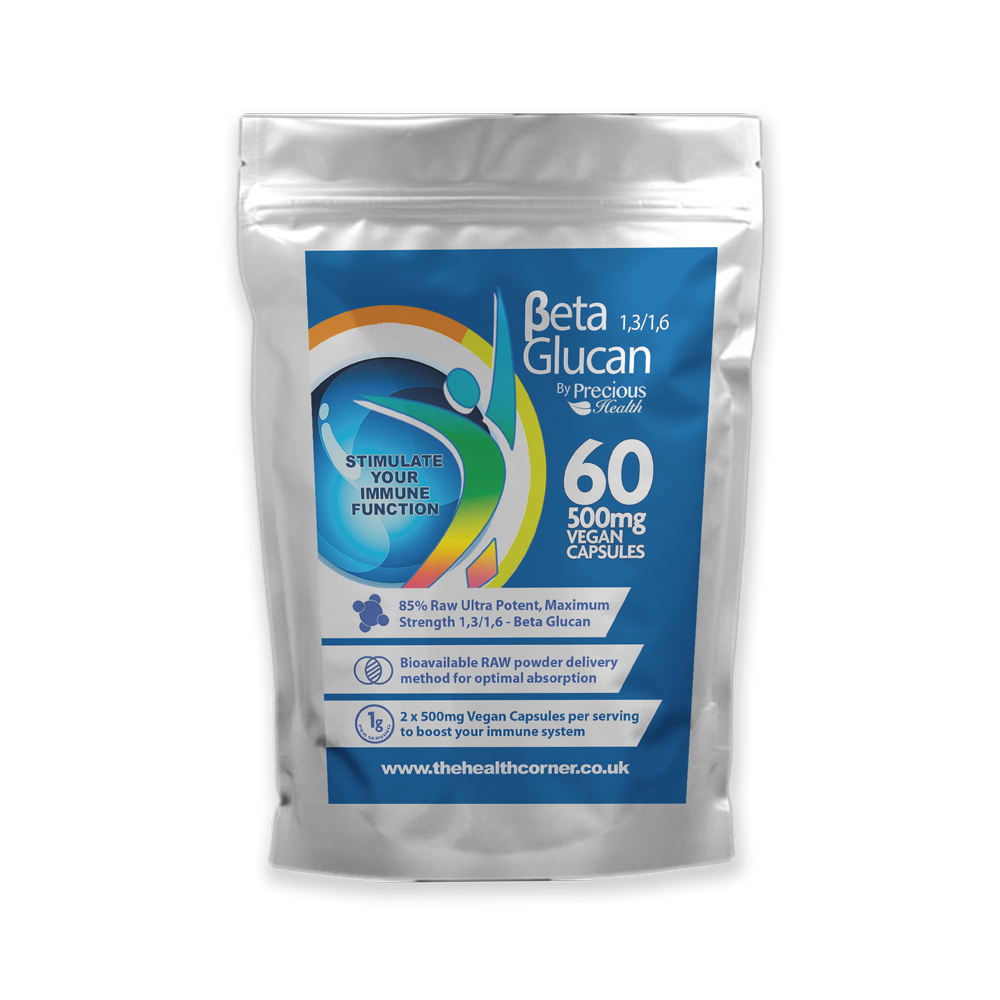 Beta Glucan Capsules by Health Corner – Green Body UK